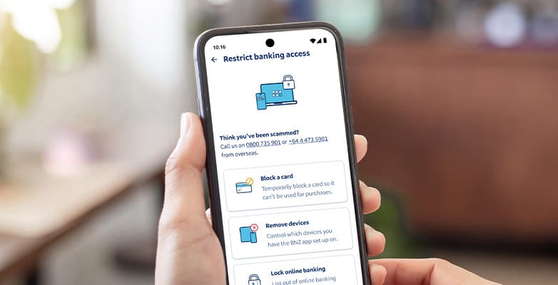 Online security - BNZ