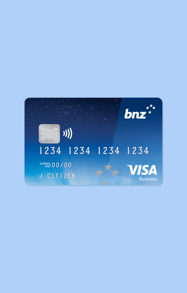 Business cards - BNZ