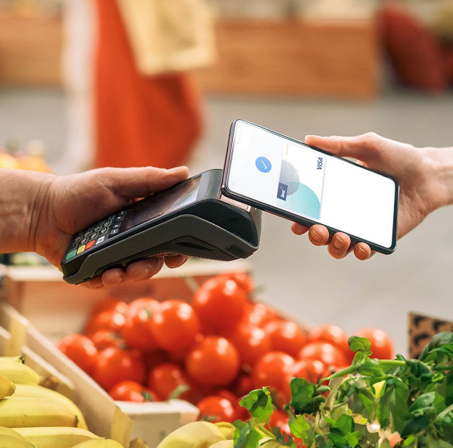 Mobile payments - contactless payments with Apple Pay or Google Pay - BNZ