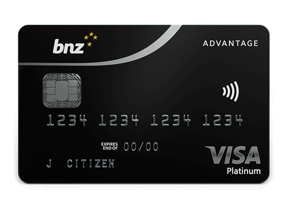 BNZ Advantage cards - BNZ