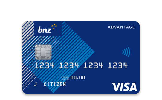 BNZ Advantage cards - BNZ